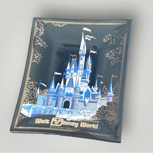 Disney | Accents | Walt Disney Decorative Rectangular Plate Souvenir ...